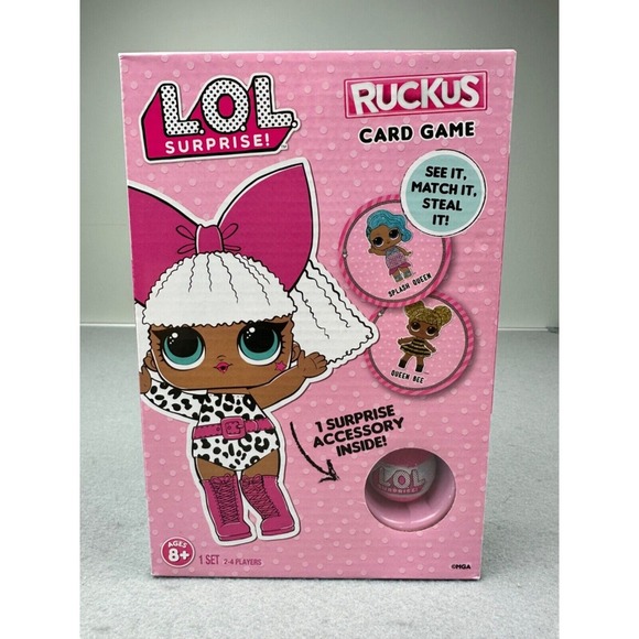 Toys | Lol Surprise Ruckus Card Game 24 Players Ages 8 Up Accessory ...